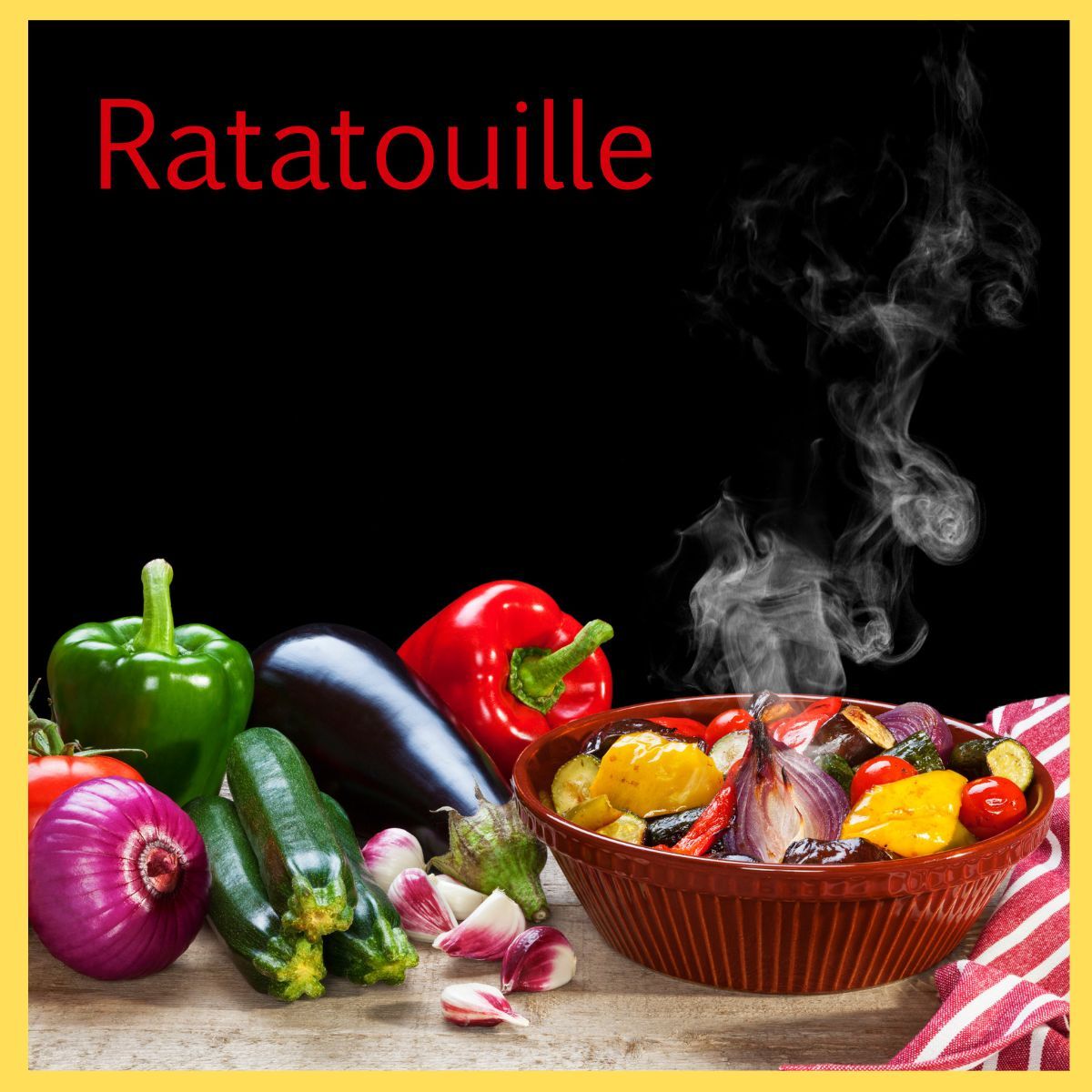 Chef Lucianos unique Ratatouille recipe